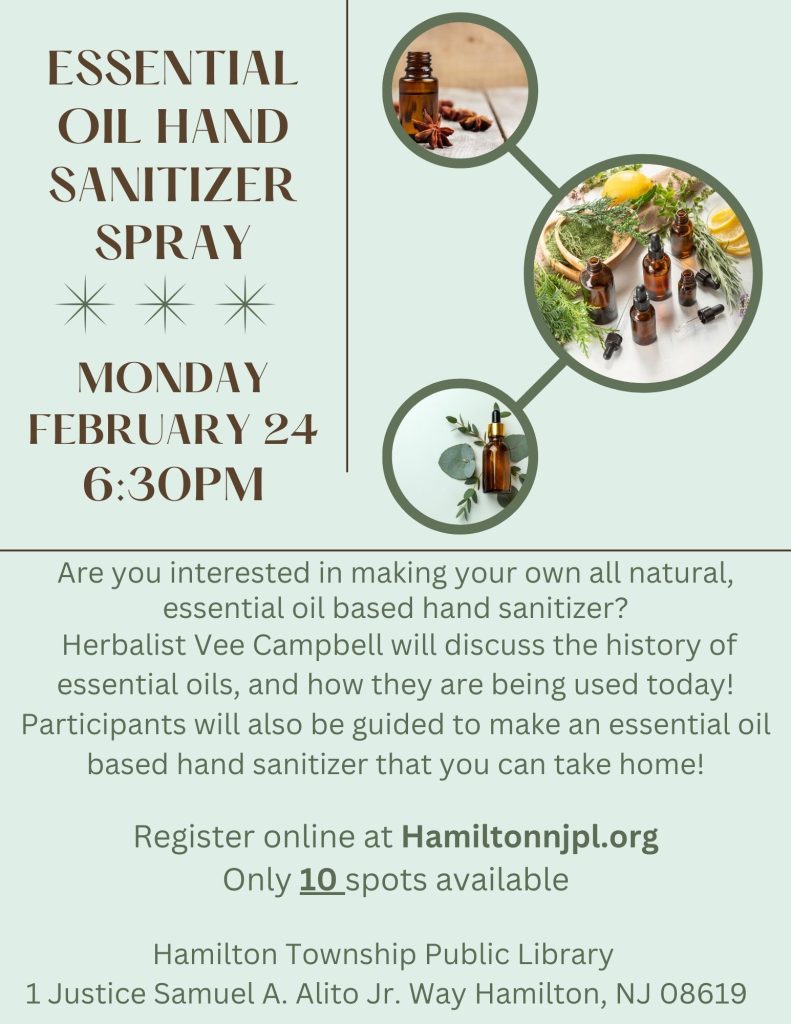 Hamilton Township Public Library – HAMILTON, NJ (609) 581-4060