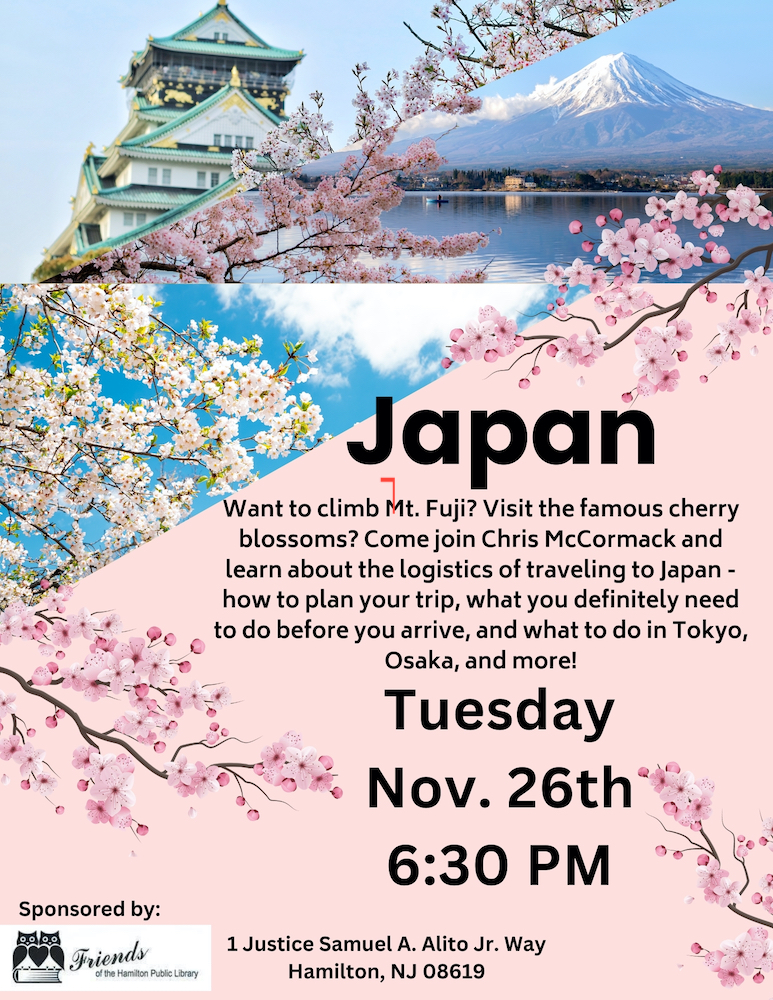 Hamilton Township Public Library – HAMILTON, NJ (609) 581-4060